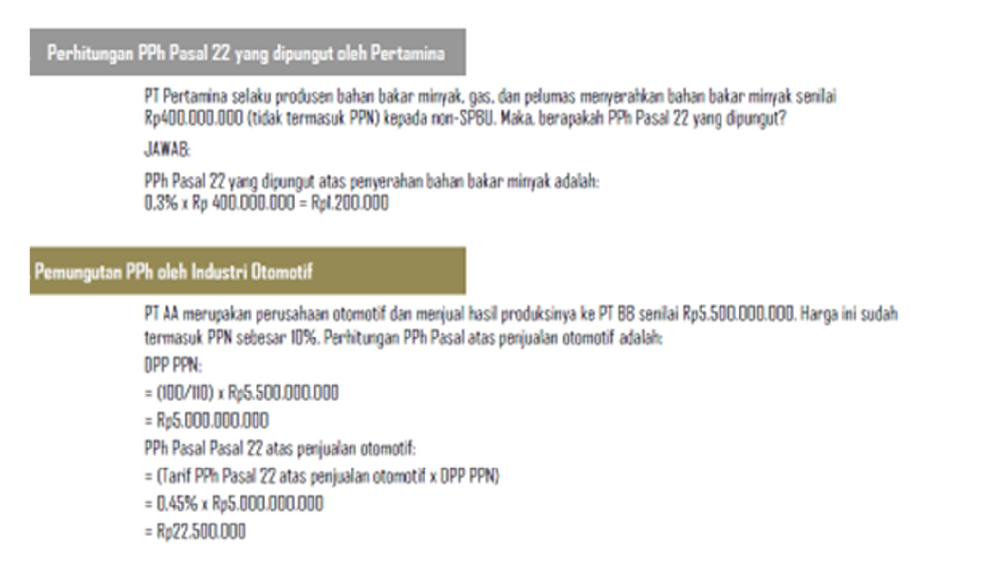 Memahami PPh Pasal 22 dan Cara Hitungnya - Sharing Pajak MNCo
